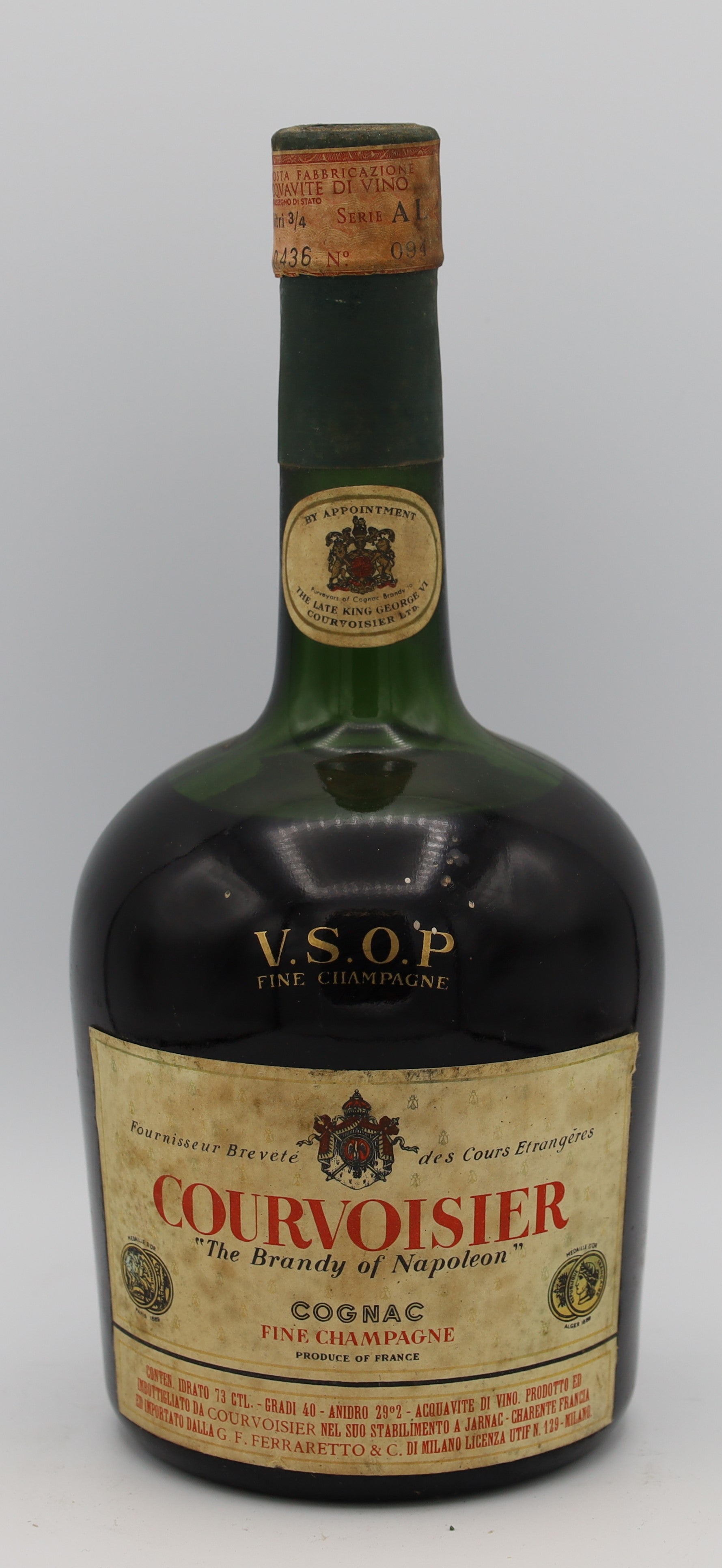 Courvoisier VSOP Fine Cognac 1970's