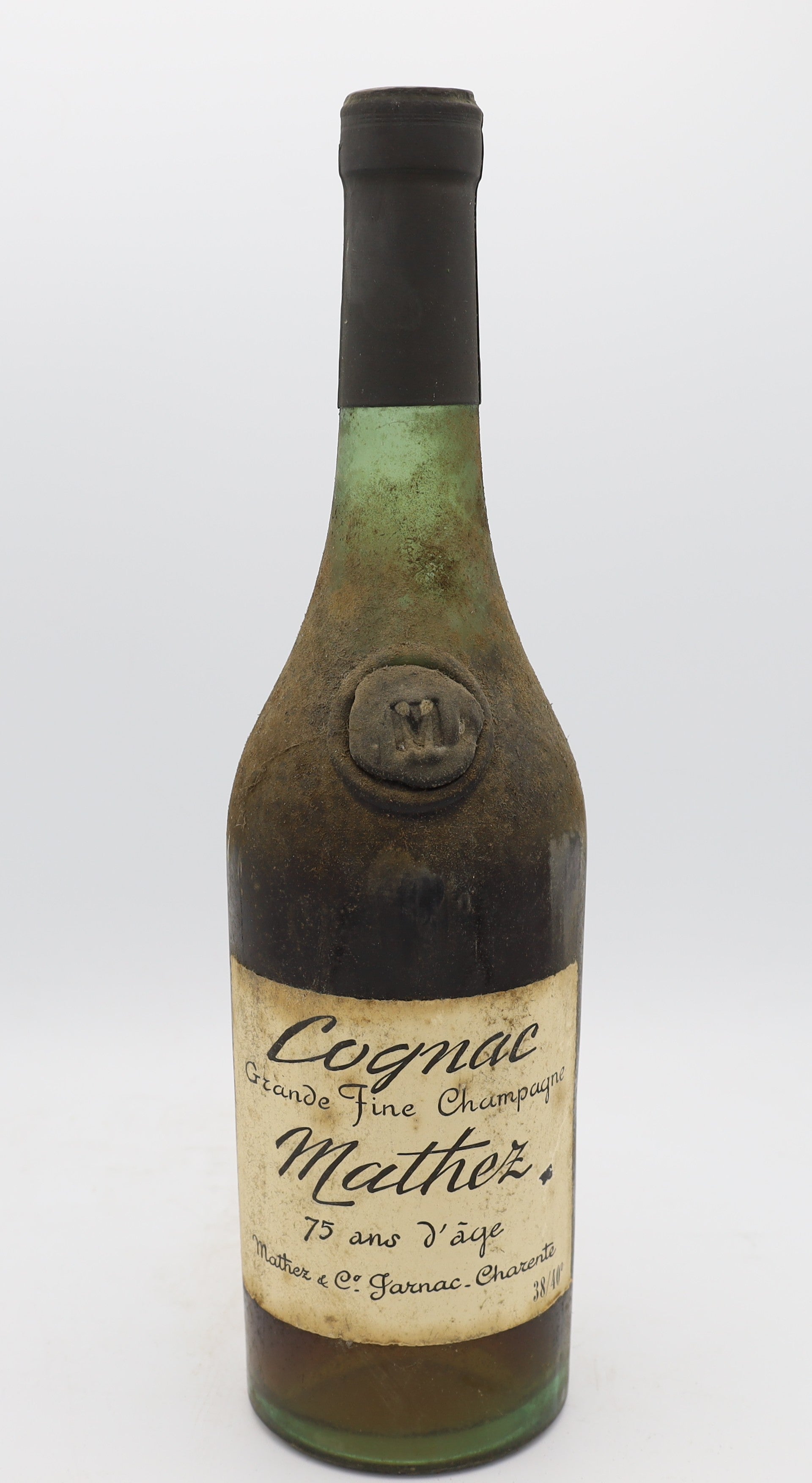 Mathez 75yo Cognac 1870's: Historical Treasure in a Bottle - Reserved ...