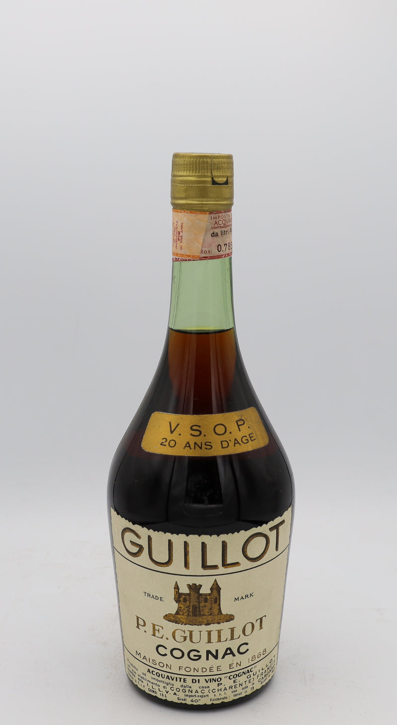 P.E. Guillot Cognac 20yo: Experience 20 Years of Quality - Reserved Treasures Club